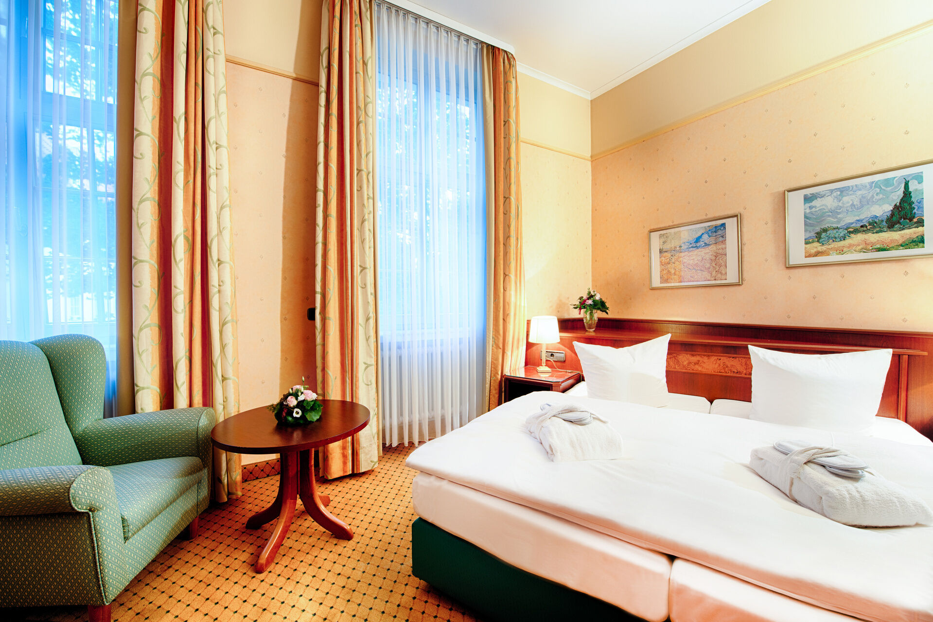 Doppelzimmer Parkflügel - Zimmer im Hotel Villa Heine im Harz